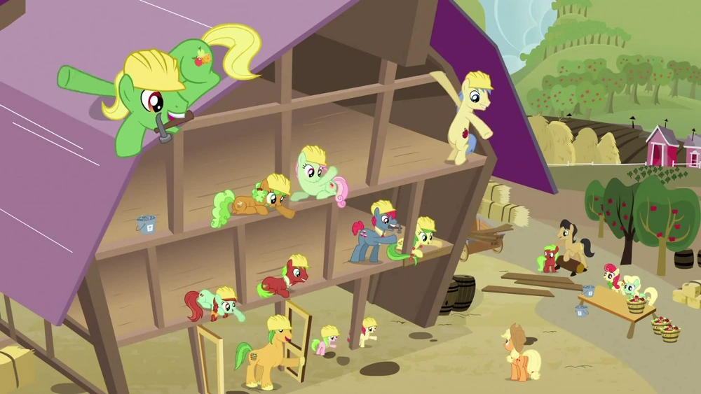 Raise The Barn | My Little Pony Adventure Of Friendship Wiki | FANDOM ...