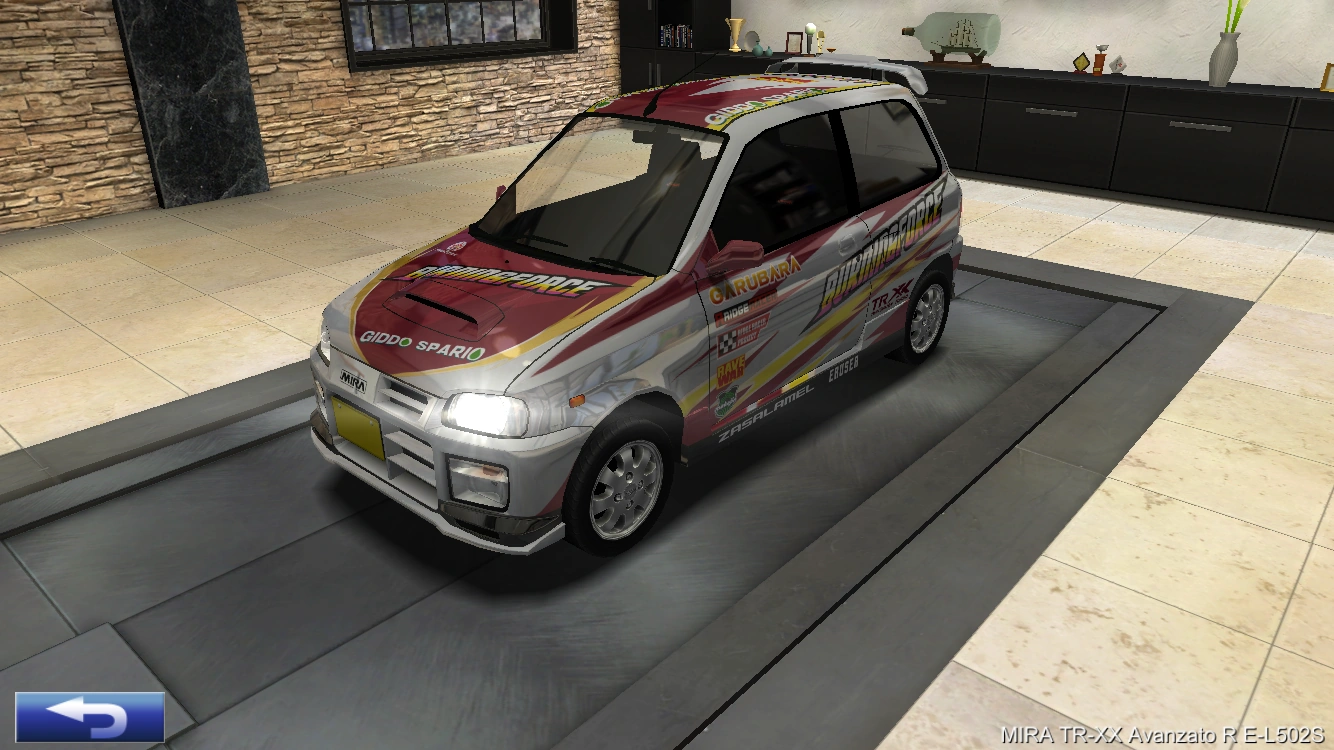 MIRA TR-XX Avanzato R E-L502S | ドリフトスピリッツ Wiki | FANDOM powered by Wikia