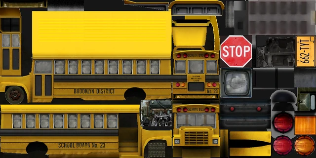 Image - SchoolBus-DPL-Texture.png | Driver: Parallel Lines Wiki ...