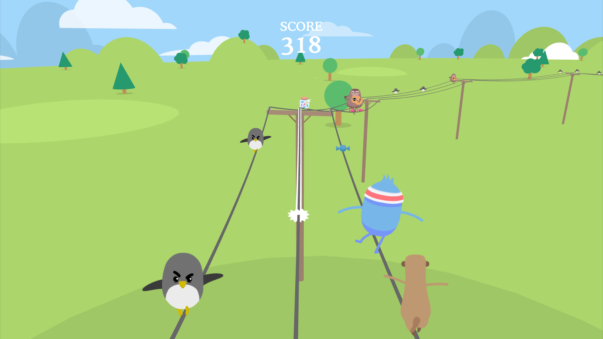 Dumb Ways To Die Wire Walk Dumb Ways To Die Wiki Fandom Powered By