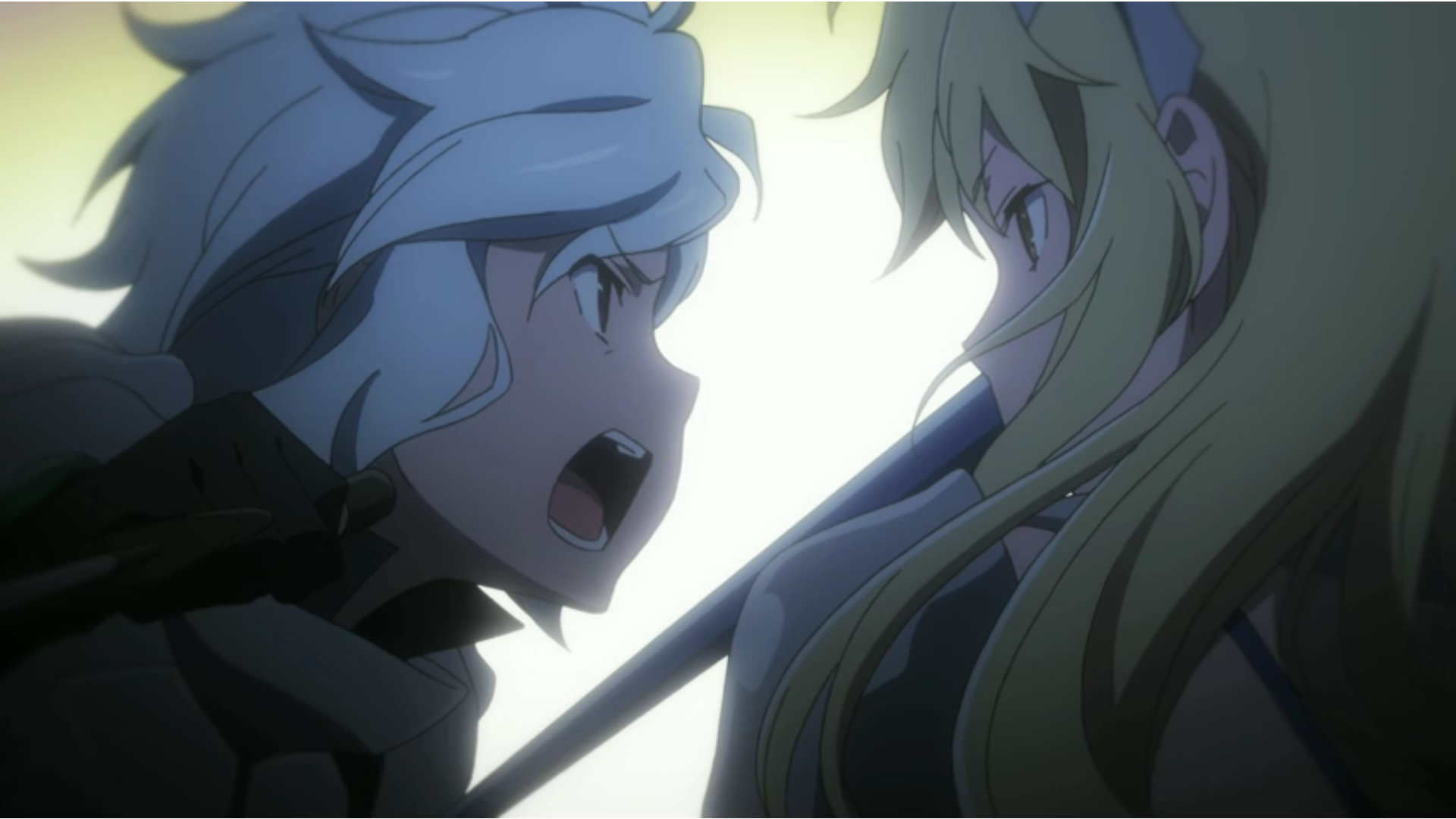 Image Aiz And Bell Trainingpng Danmachi Wiki Fandom Powered By Wikia