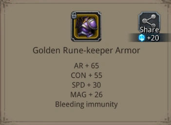 Rune-keeper Armor | Dungeon Survivor II Wiki | Fandom