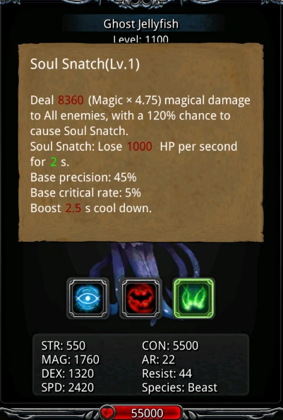 Soul Snatch | Dungeon Survivor II Wiki | Fandom