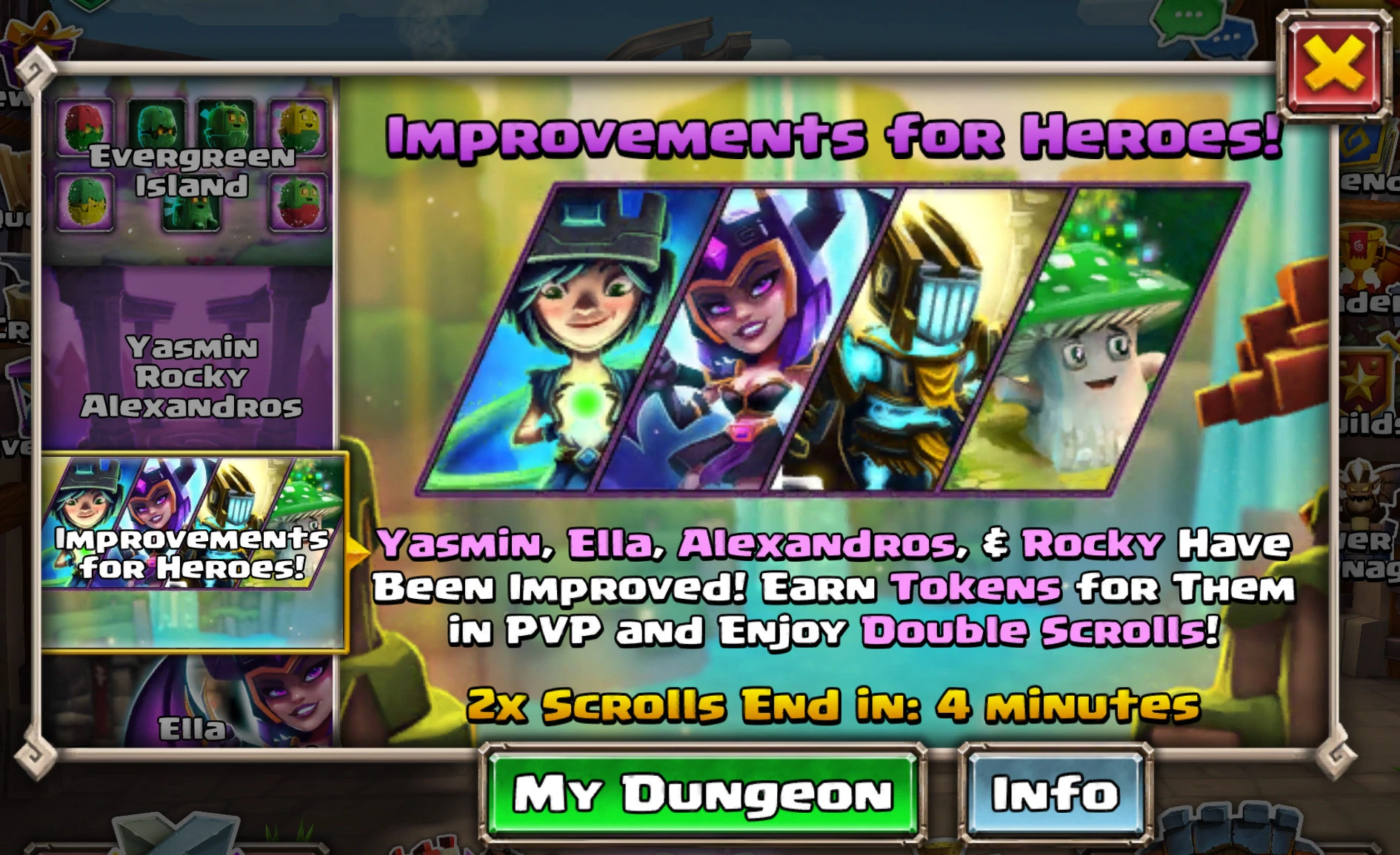 Improvements for Heroes | Dungeon Boss Wiki | Fandom