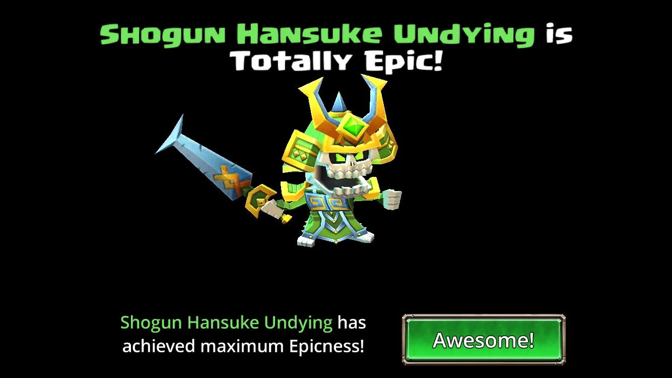 Epic Heroes/Hansuke Undying | Dungeon Boss Wiki | Fandom