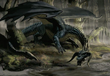 Black dragon | Dungeons and Dragons Wiki | Fandom