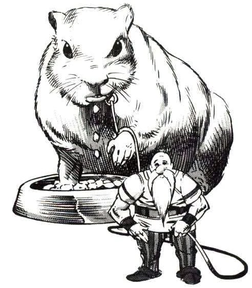 Giant space hamster | Dungeons & Dragons Lore Wiki | Fandom