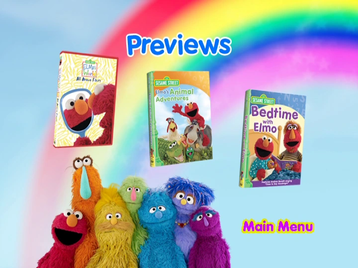 Image - Elmo's Rainbow Springtime Theatrical Trailers.png | DVD ...