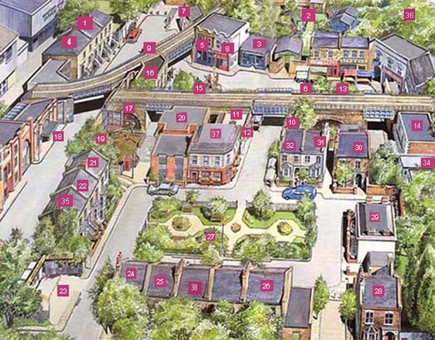 Image - Albert Square Map 2.jpg | EastEnders Wiki | FANDOM powered by Wikia
