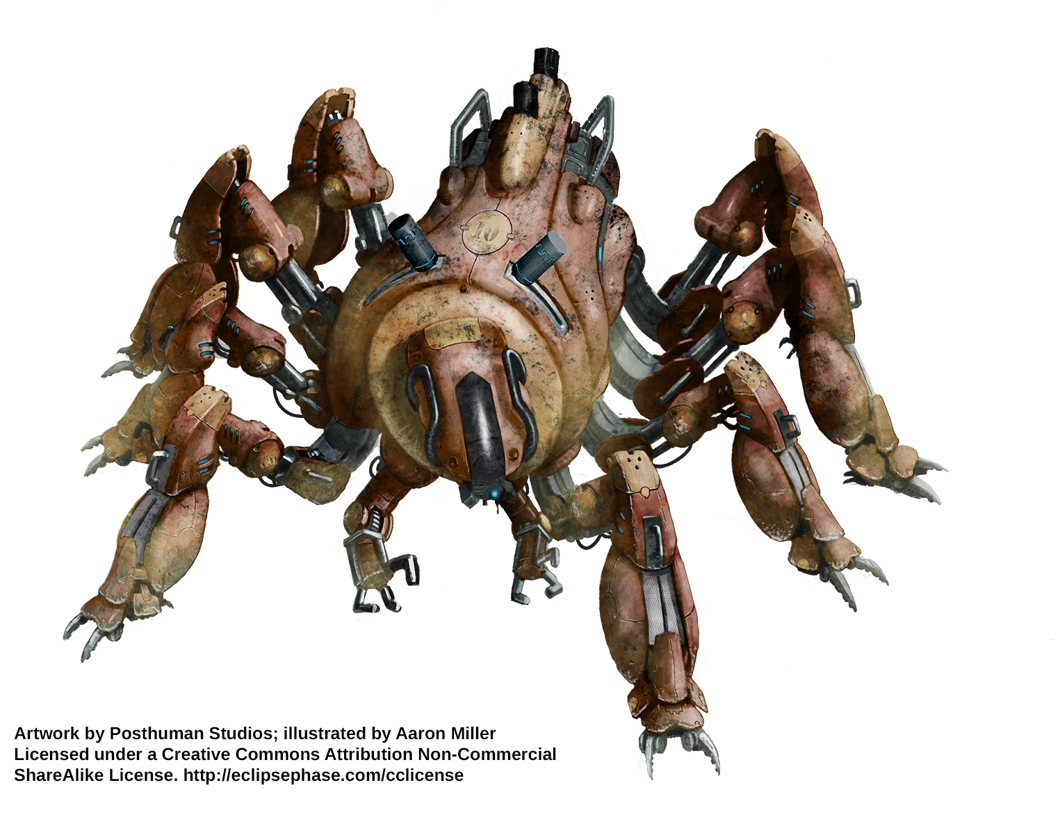 Arachnoid 1e | Chuck's Eclipse Phase Wiki | Fandom