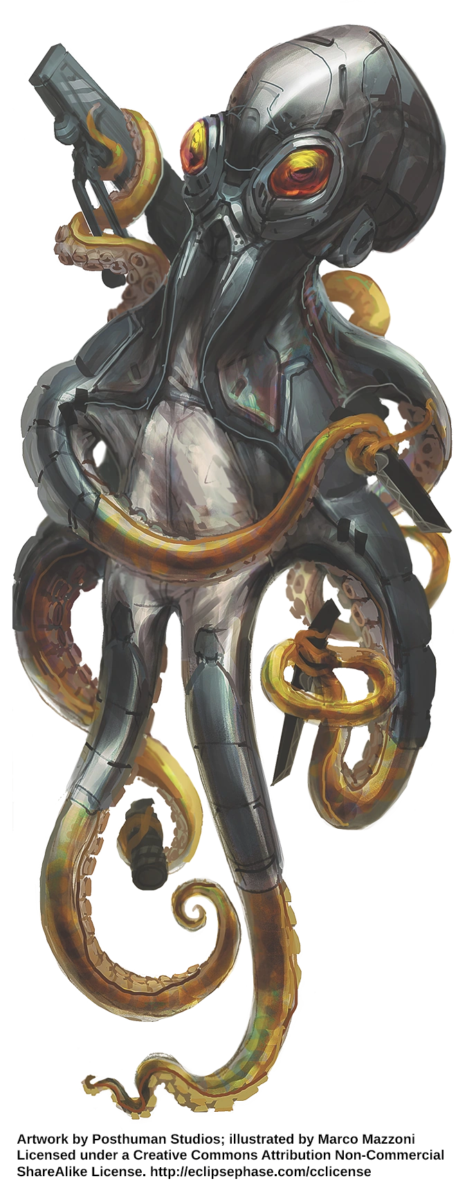 Octomorph 1e | Chuck's Eclipse Phase Wiki | Fandom