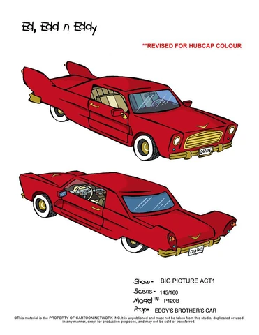 Image - Eddy's Brother's Car Model.jpg | Ed, Edd n Eddy | FANDOM ...