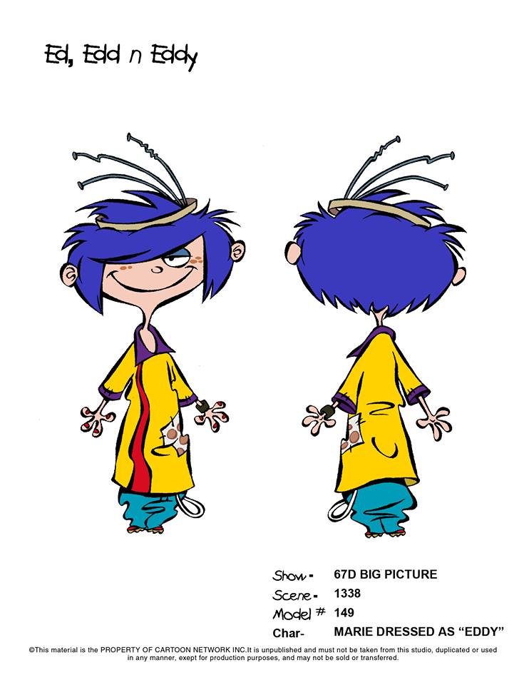 Image Marie Dressed As Eddy Ed Edd N Eddy Fandom Powered By Wikia