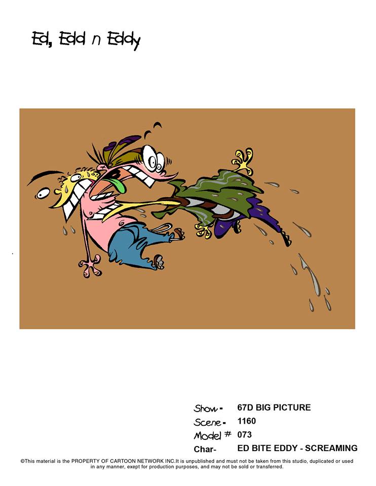 Image Ed Bites Eddy Screaming Ed Edd N Eddy Fandom Powered