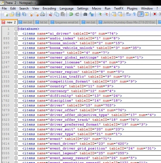 Database Editor | EGO Engine Modding Wiki | Fandom