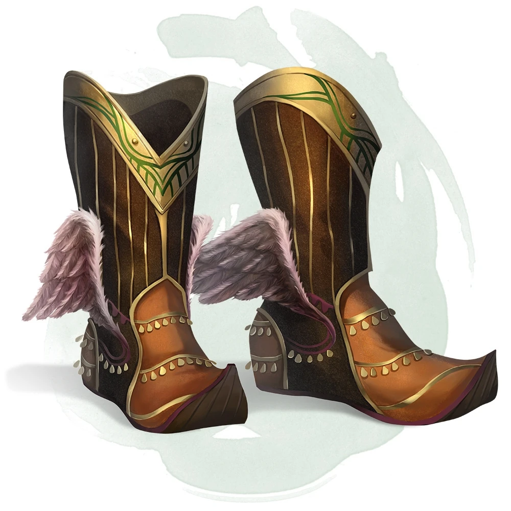 Botas Voladoras de Habba | El Continente de Arcadia (Campaña de DnD 5e ...