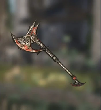 Daedric War Axe (Blades) | Elder Scrolls | Fandom