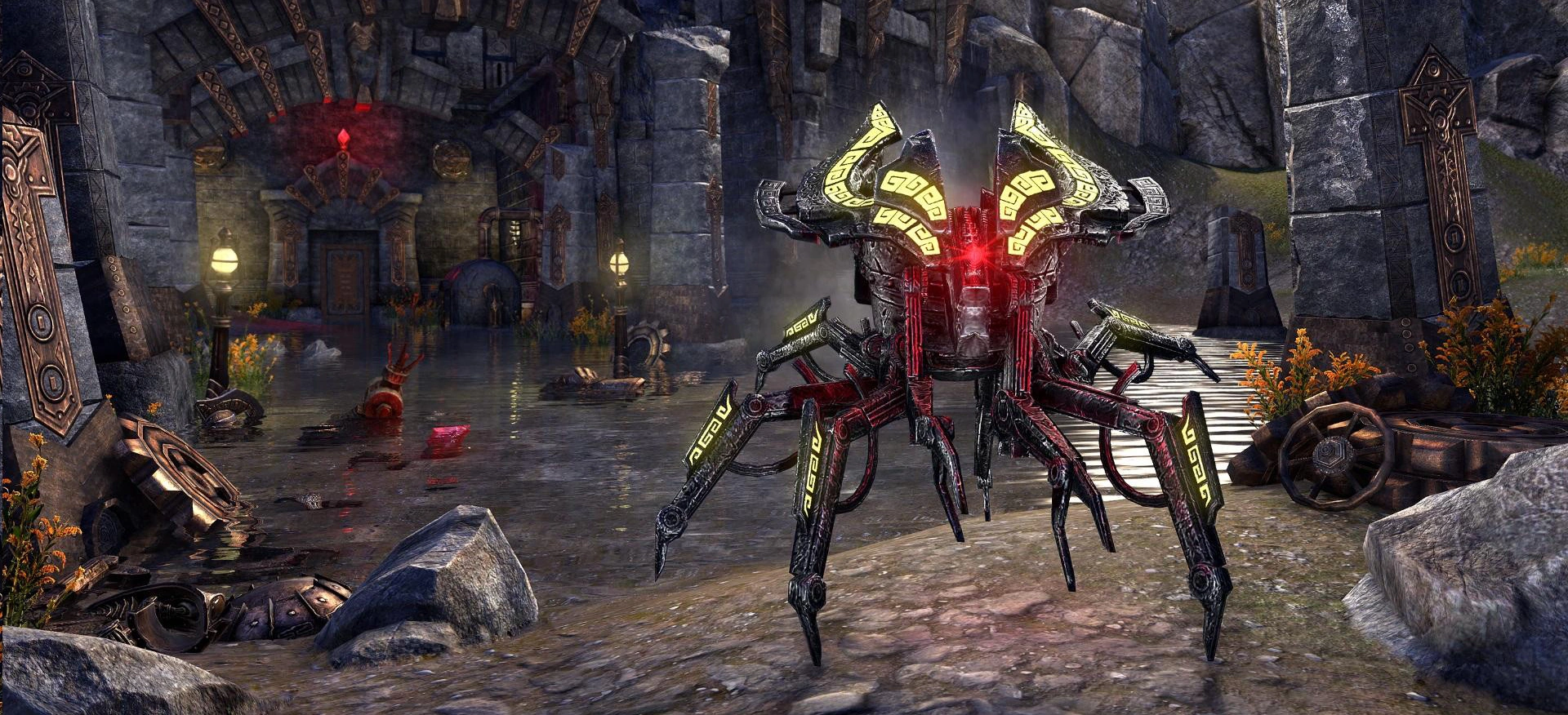 Ebon Steel Dwarven Spider | Elder Scrolls | Fandom