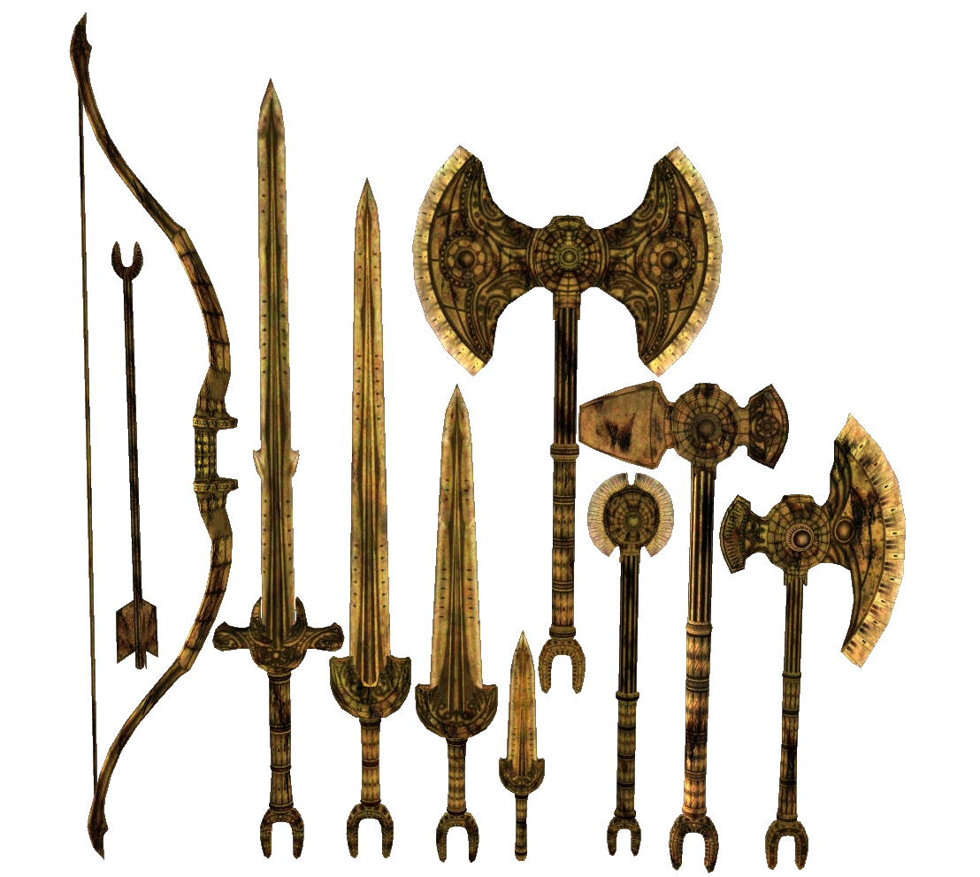 Dwarven Weapons (Oblivion) | Elder Scrolls | Fandom