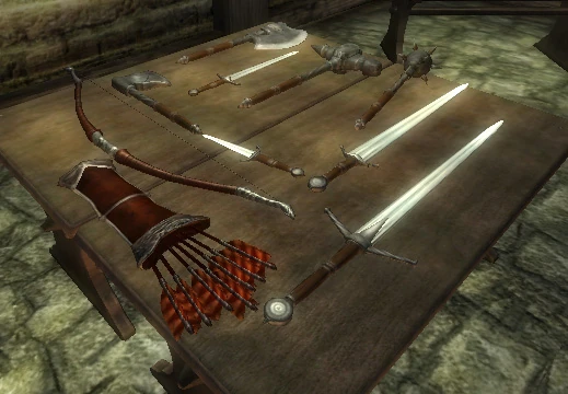 Steel Weapons (Oblivion) | Elder Scrolls | FANDOM powered by Wikia