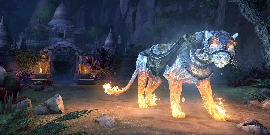 Sunspire Ice-Fire Senche-Lion | Elder Scrolls | Fandom