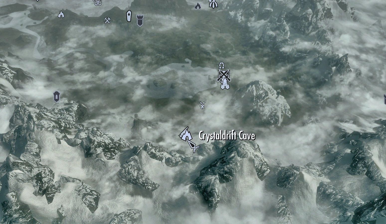 Image - Crystaldrift Cave Maplocation.png | Elder Scrolls | FANDOM ...