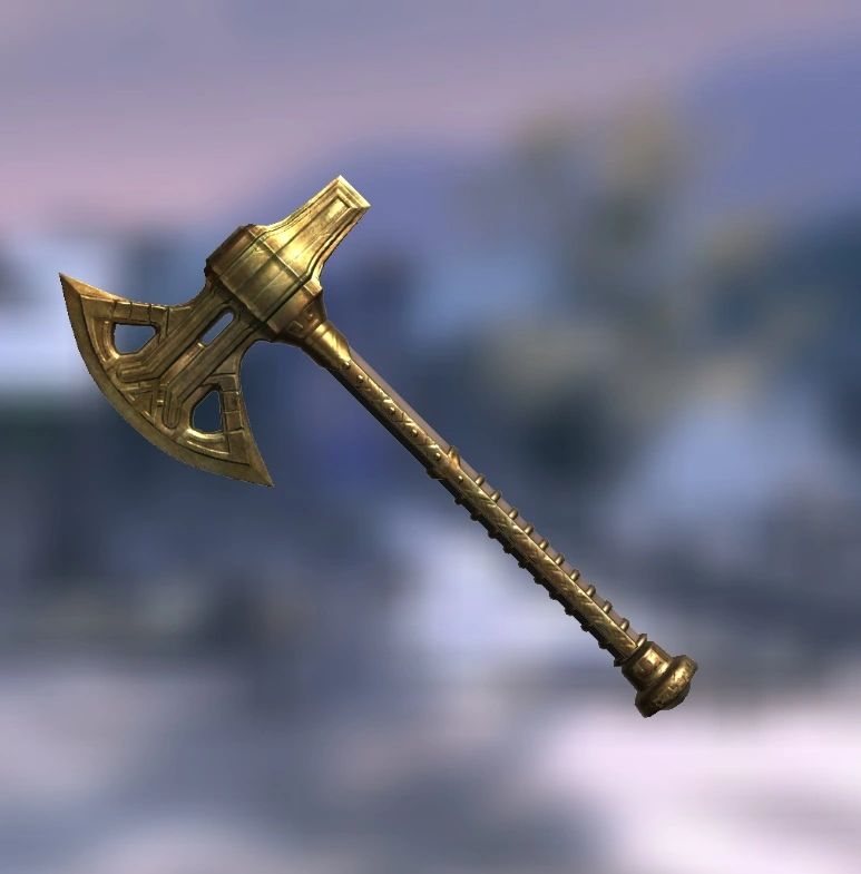 Dwarven War Axe (Blades) | Elder Scrolls | Fandom