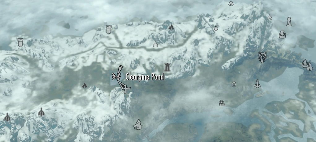 Image - Clearpine pond map.png | Elder Scrolls | FANDOM powered by Wikia