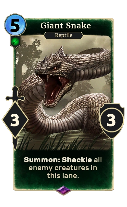 Giant Snake (Legends) | Elder Scrolls | Fandom
