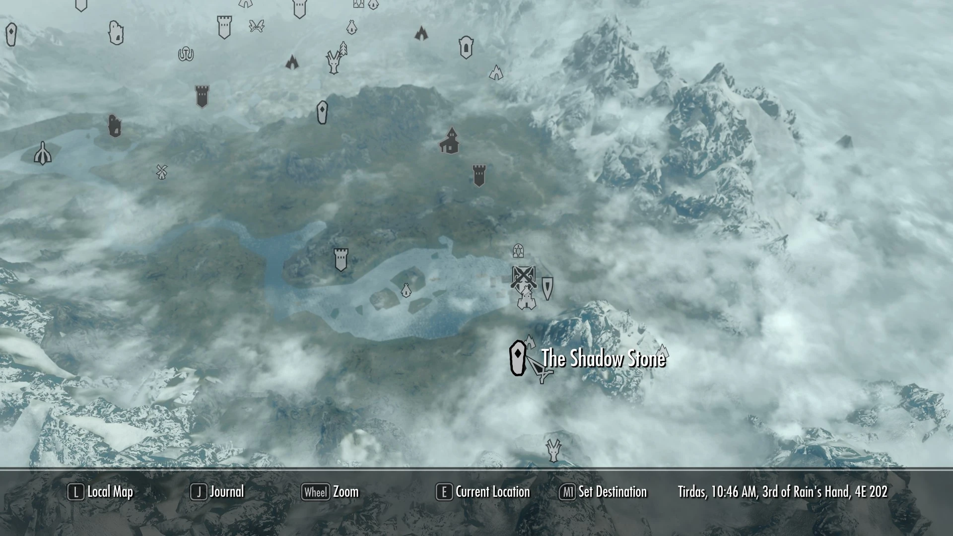 Image - The Shadow Stone map location.jpg | Elder Scrolls | FANDOM ...