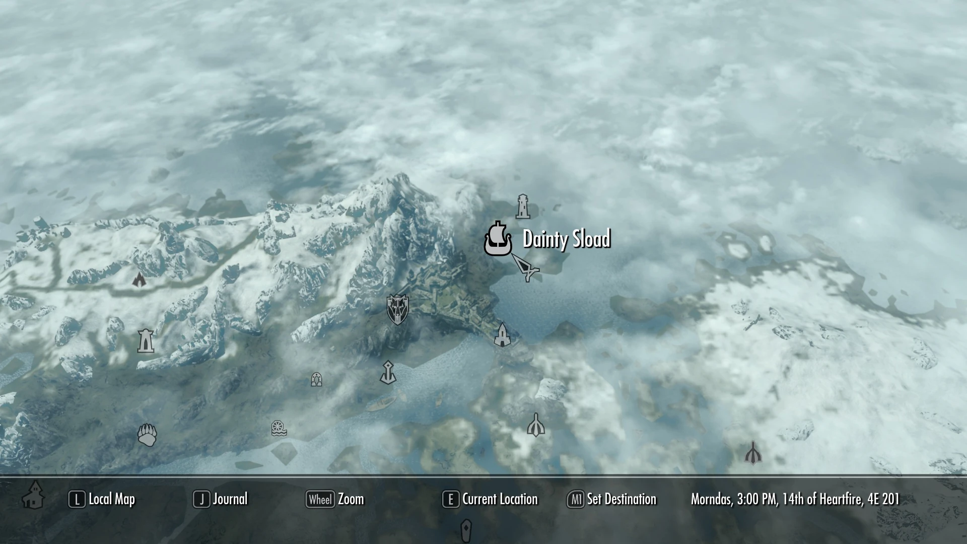 Image - Dainty Sload Map.jpg | Elder Scrolls | FANDOM powered by Wikia