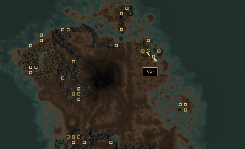 Obraz - Vos (mapa) (Morrowind).png | The Elder Scrolls Wiki | FANDOM ...