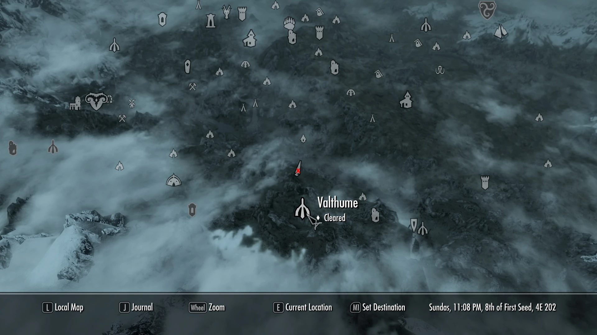 Image - Forsworn Camp Gloomreach Map.jpg | Elder Scrolls | FANDOM ...
