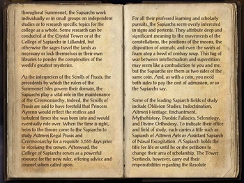 Sages of the Crystal Tower | Elder Scrolls | Fandom