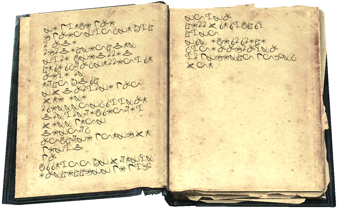 Magic Script Alphabet | Elder Scrolls | FANDOM powered by Wikia