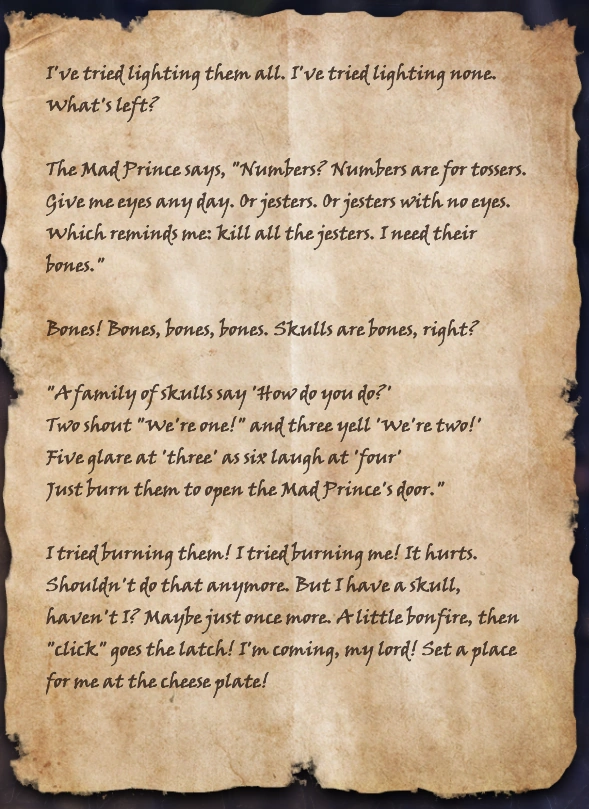 Scribbled Note (Online) | Elder Scrolls | Fandom