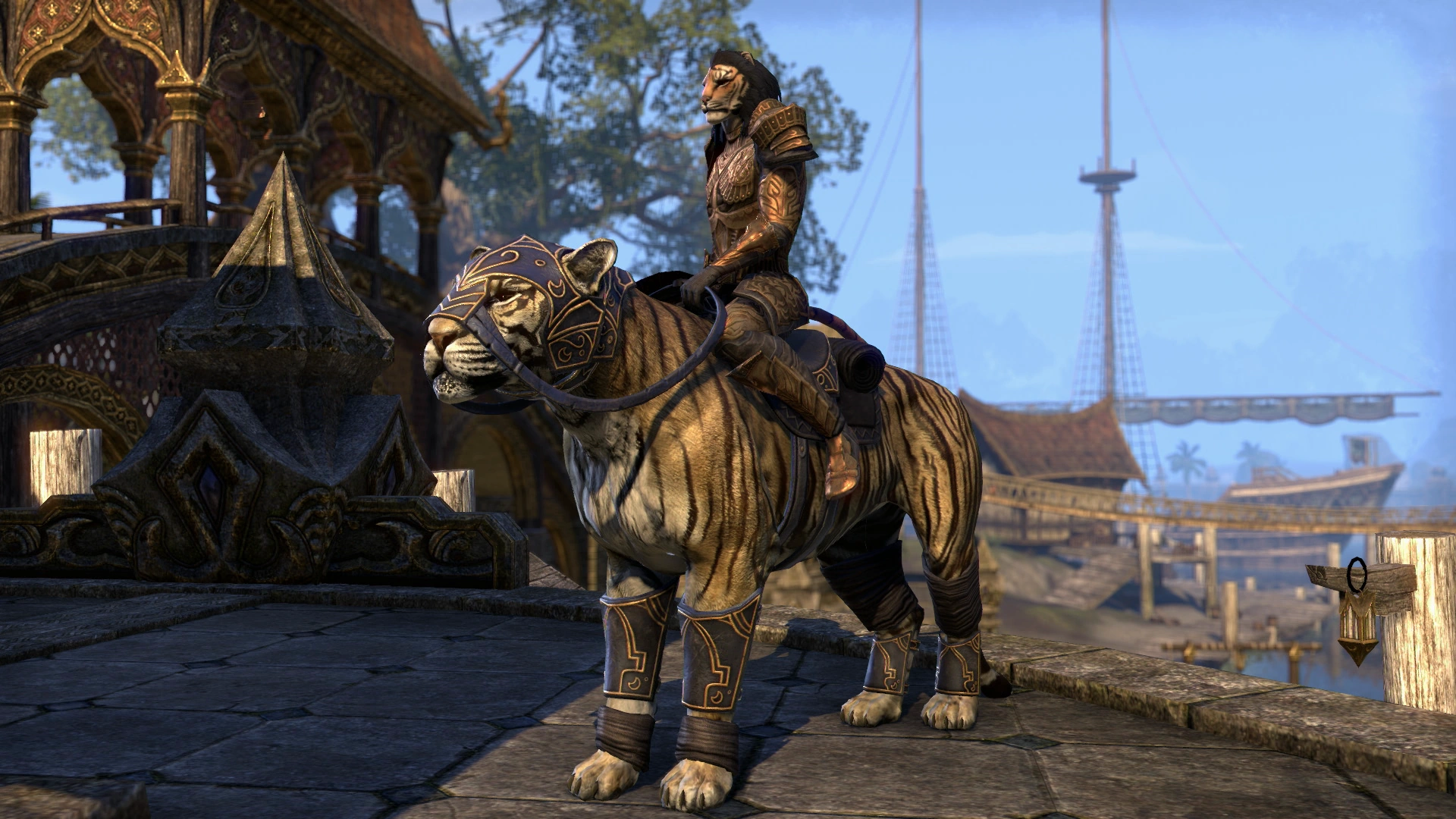 Striped Senche-Tiger | Elder Scrolls | Fandom
