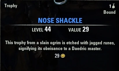 Nose Shackle | Elder Scrolls | Fandom