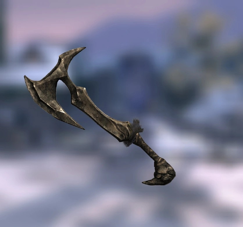 Orcish War Axe (Blades) | Elder Scrolls | Fandom