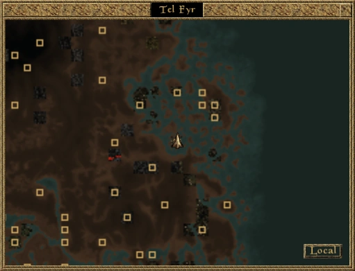 Bild - Karte Tel Fyr.png | Elder Scrolls Wiki | FANDOM powered by Wikia