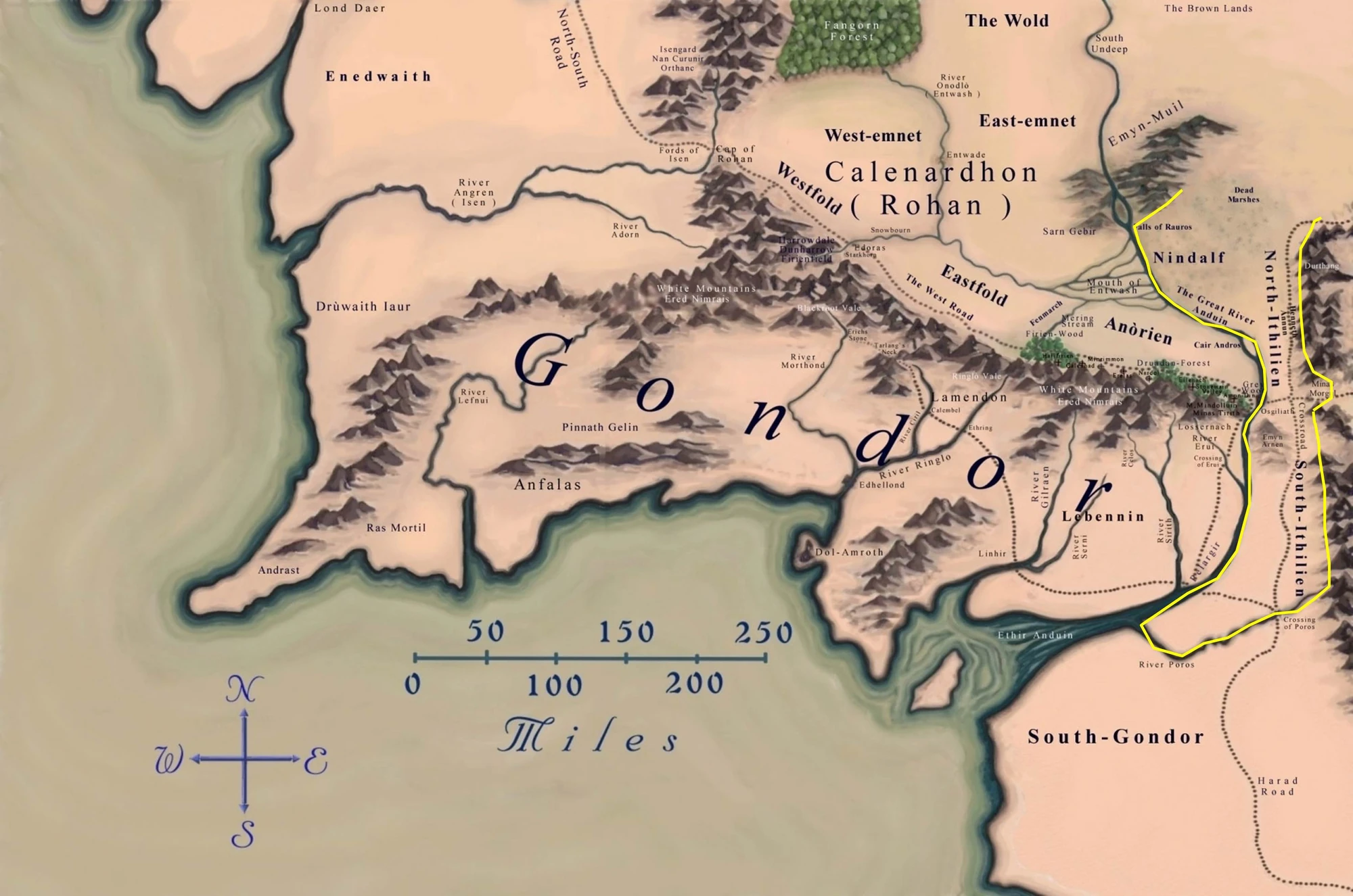 Ithilien | Tolkienpedia | FANDOM powered by Wikia