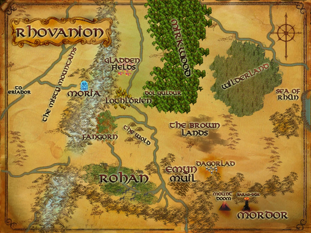 Rhovanion | Tolkienpedia | FANDOM powered by Wikia