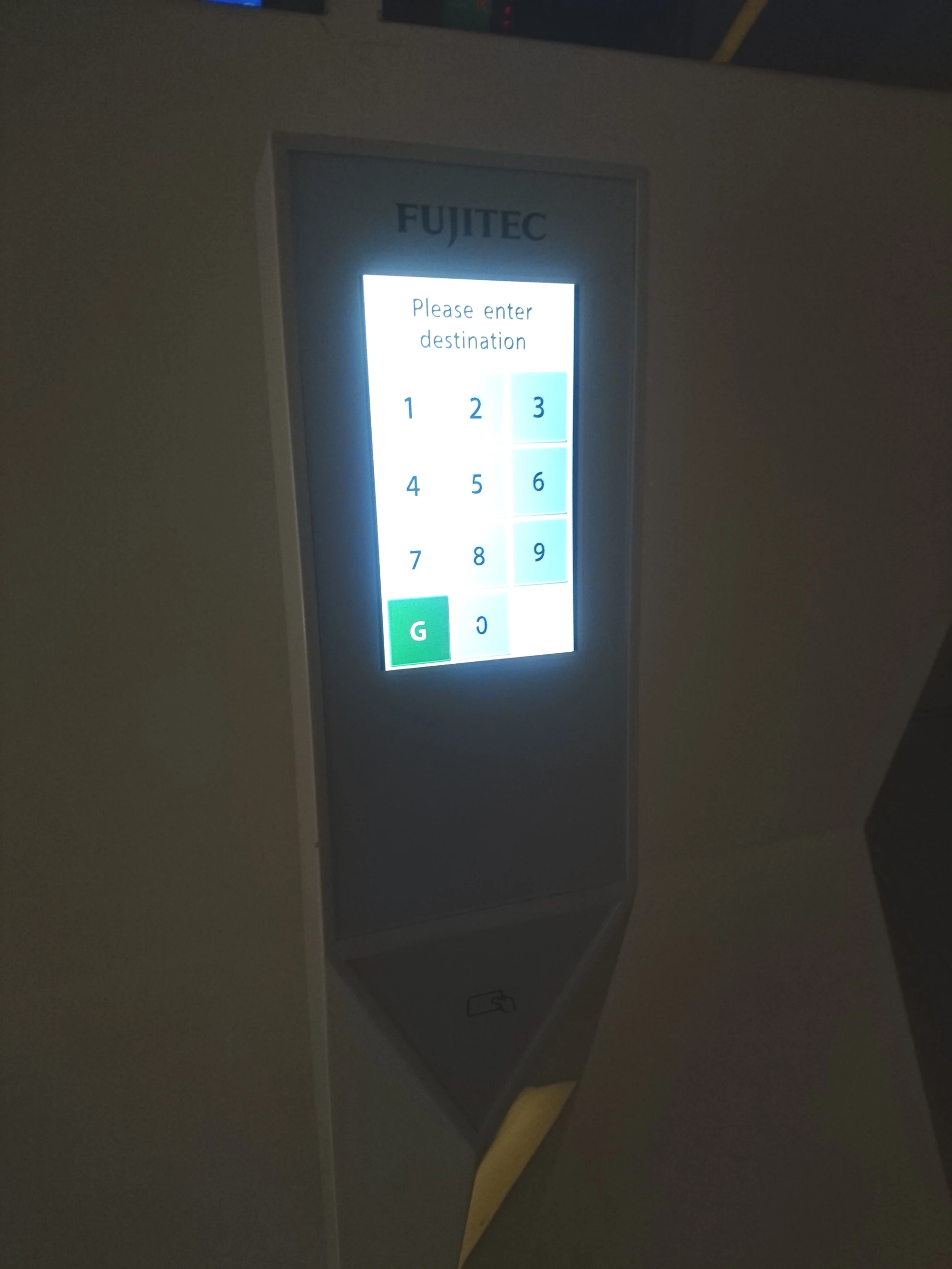 Fujitec Destination Reservation Guidance System | Elevator Wiki | Fandom