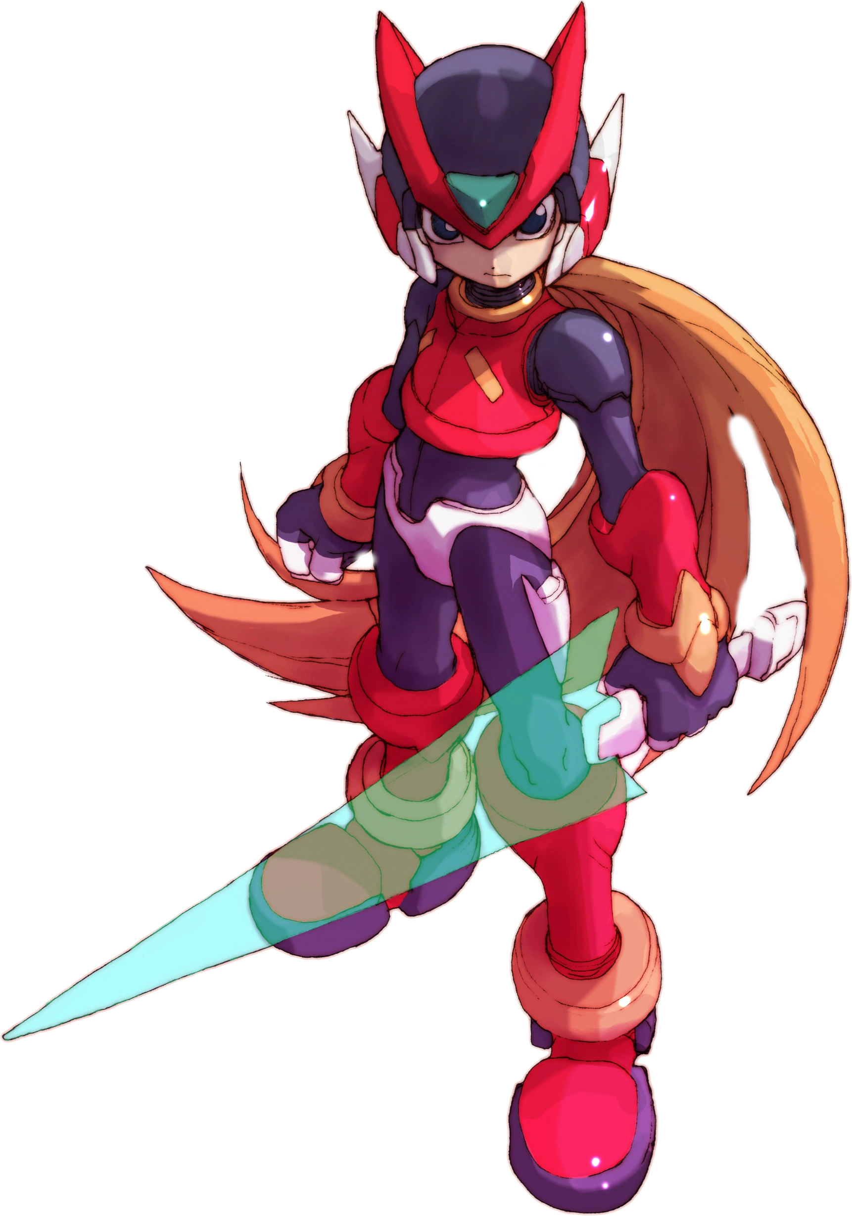 Imagen - Megaman-zero-with-z-saber-standing-by-TheJokerMan.png | El ...