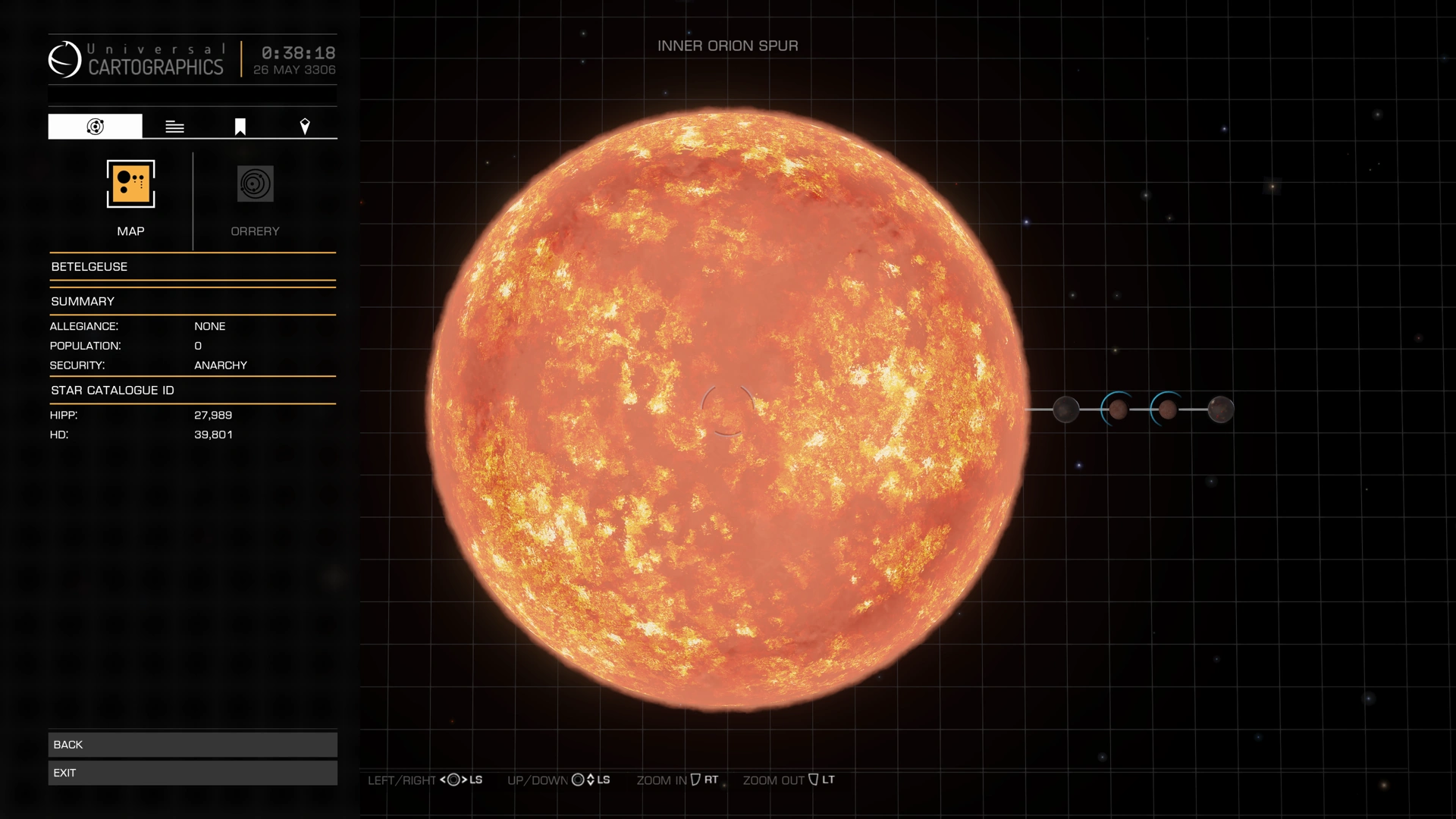 Betelgeuse | Elite Dangerous Wiki | Fandom