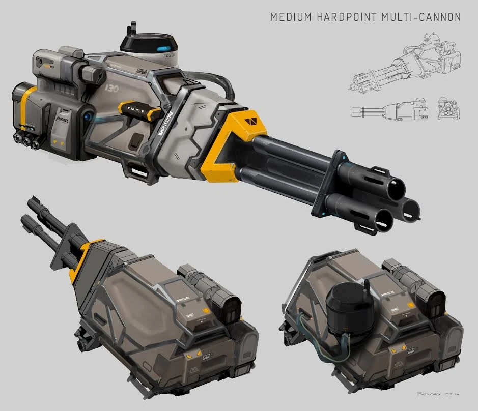 Image - Class 2 Multi-Cannon Concept Art.jpg | Elite Dangerous Wiki ...