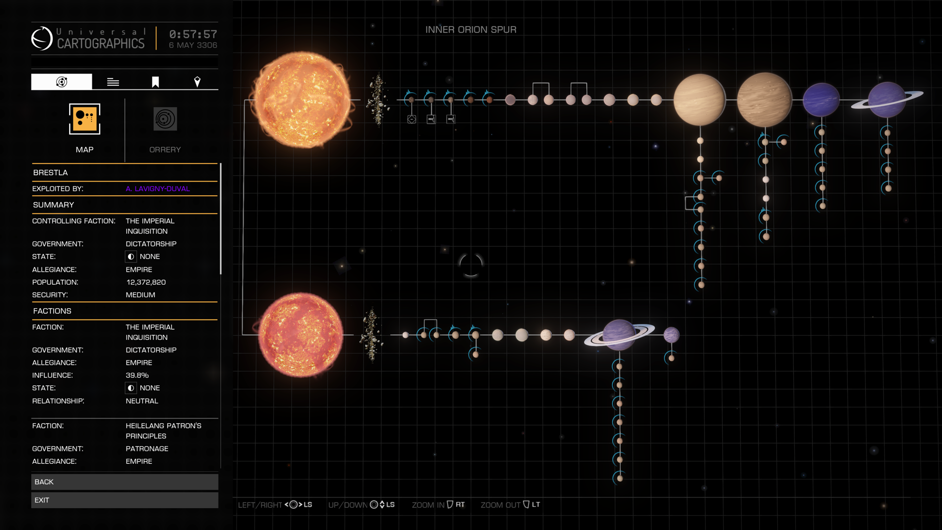 Image - Brestla System Map.png | Elite Dangerous Wiki | FANDOM powered ...