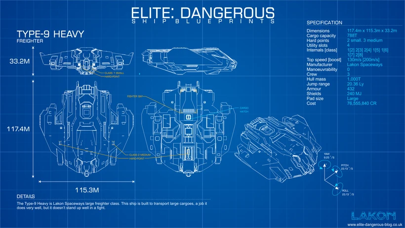 Type-9 Heavy | Elite dangerous Wikia | Fandom