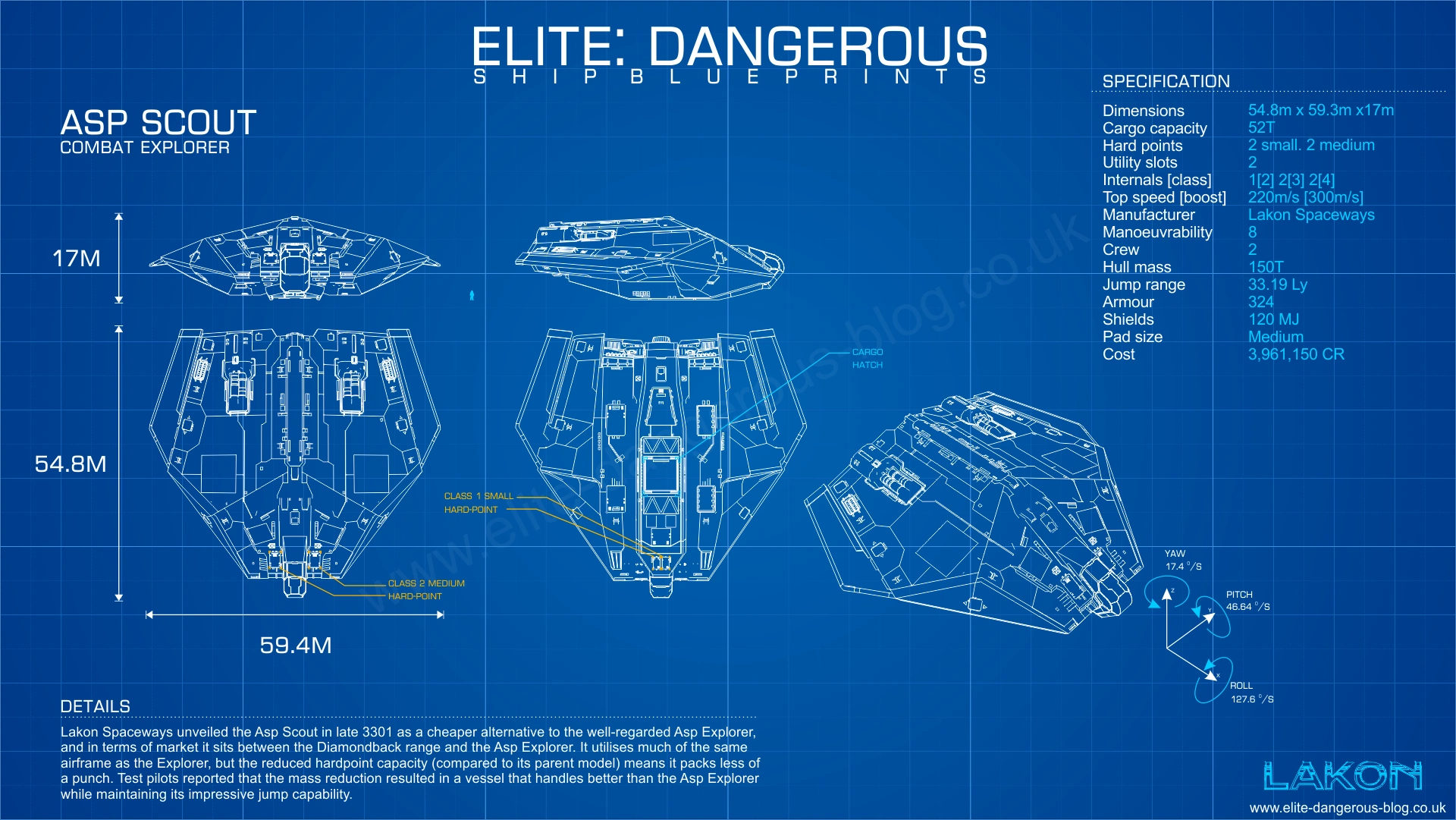 Изображение - Asp Scout-blueprint.png | Elite Dangerous Wiki | FANDOM ...