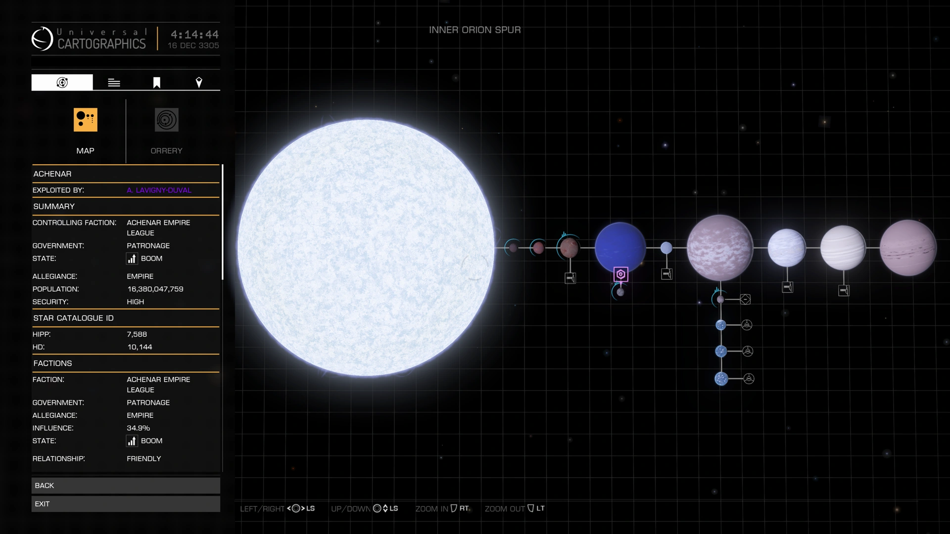 Achenar | Elite Dangerous Wiki | Fandom